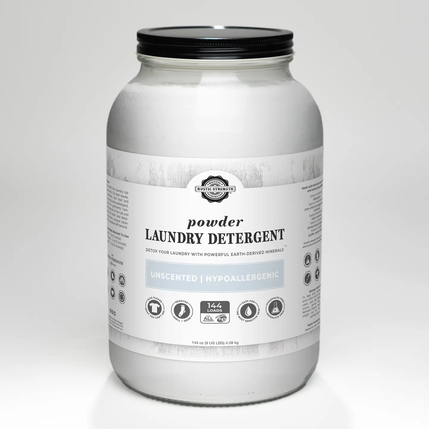 Rustic Strength - Powder Laundry Detergent By The Ounce – The Eastwood ...
