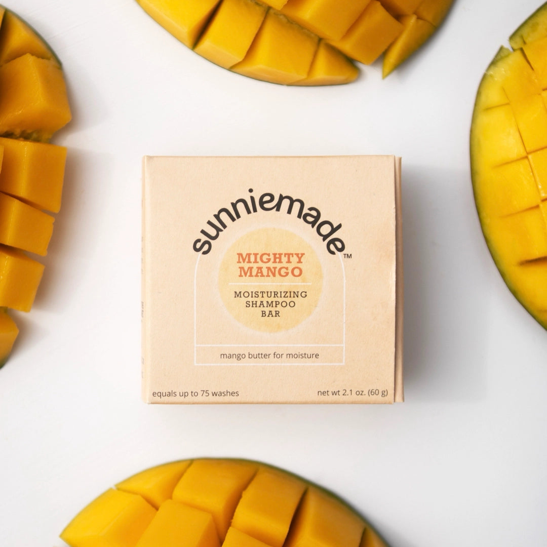 Sunniemade - Mighty Mango Moisturizing Shampoo Bar – The Eastwood Refillery